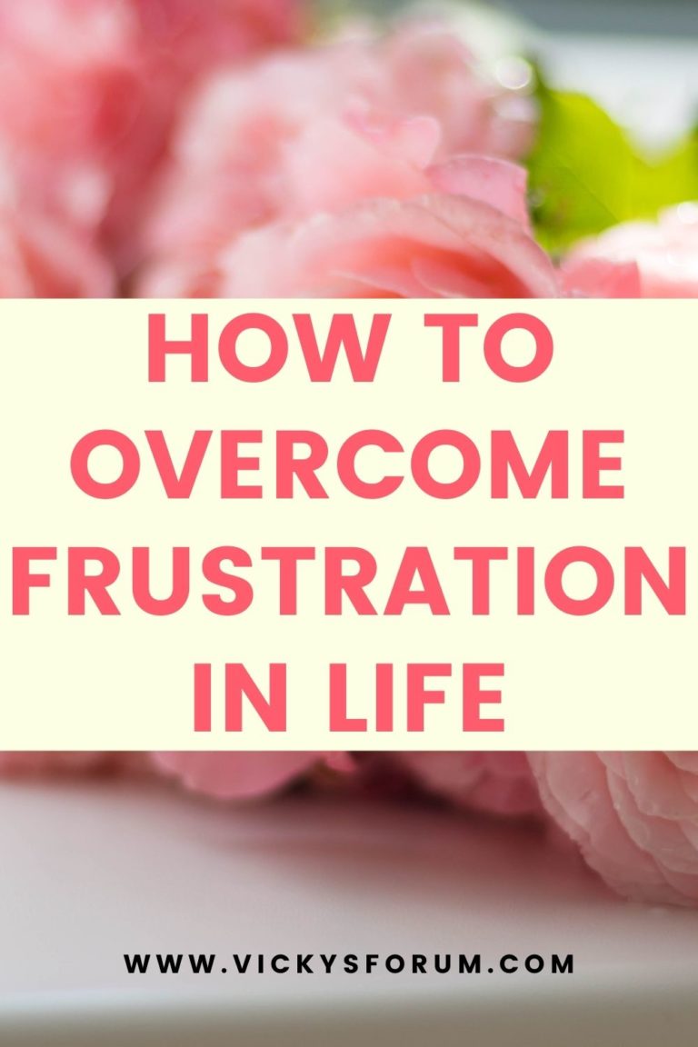 Overcoming the spirit of frustration - Vicky's Forum - Christian Life Coach