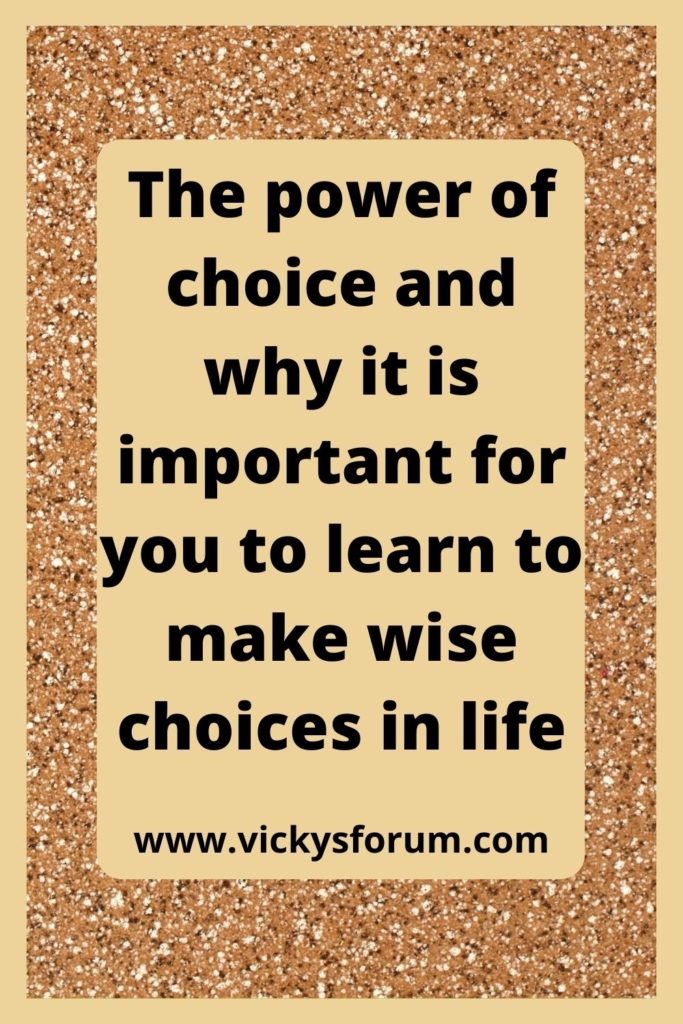 The power of choice and importance of good decision making - Life Coach
