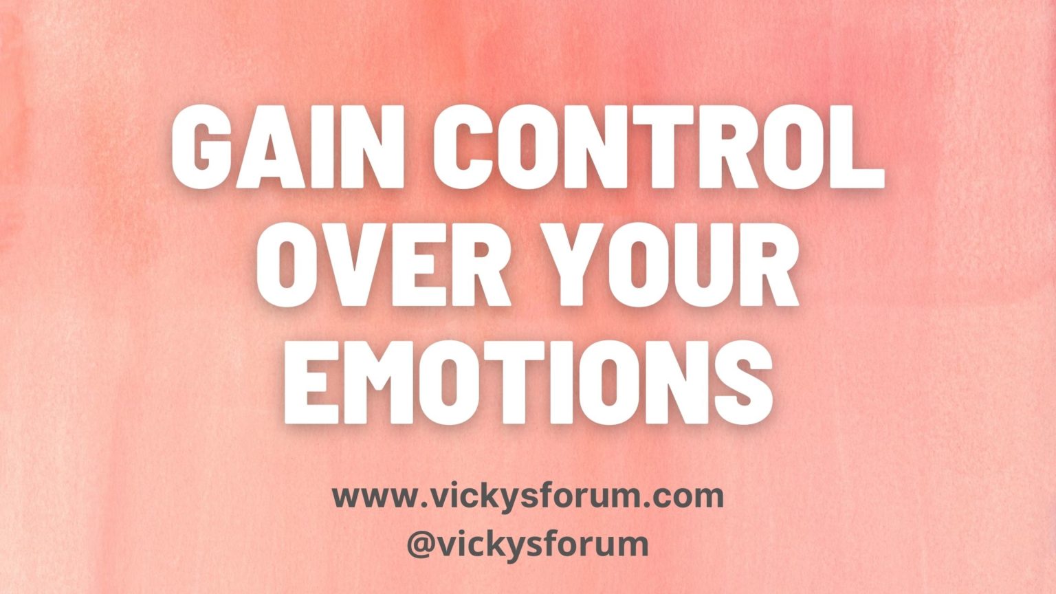 Fear And Control - How Fear Makes You Become Controlling