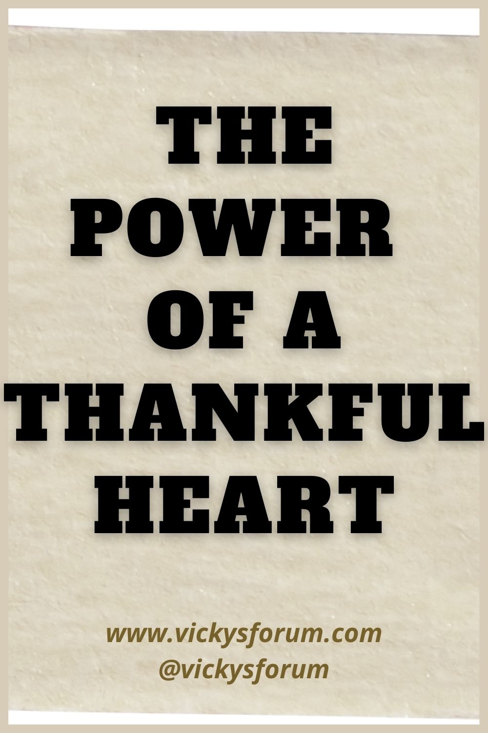 Give Thanks In All Circumstances - A Heart Full Of Thanksgiving